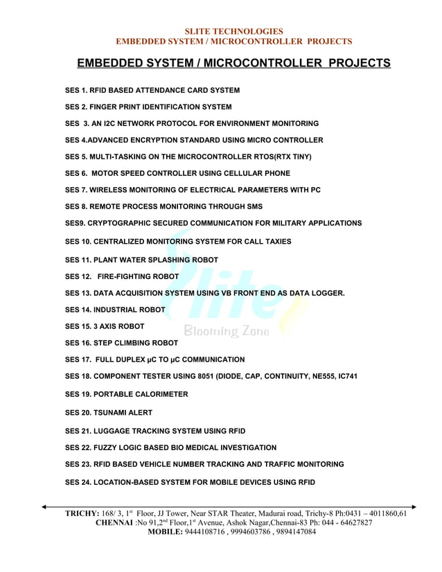 Embedded system | PDF
