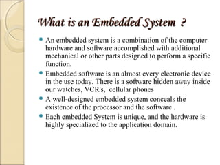 Embedded system | PPT