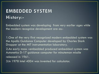 Embedded system | PDF