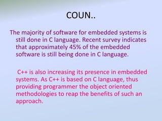 Embedded system by abhishek mahajan | PPT