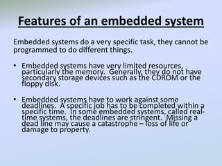 Embedded system by abhishek mahajan | PPTX