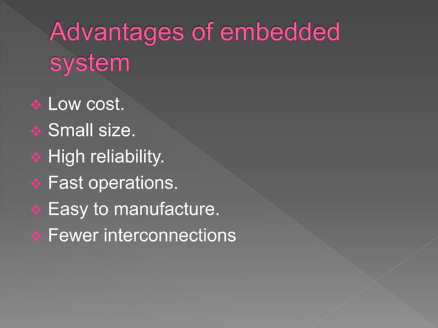 Embedded system... | PPT