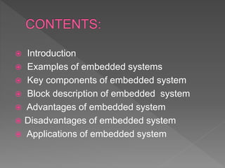Embedded system... | PPTX | Computing | Technology & Computing