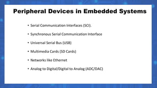Embedded systems | PPTX