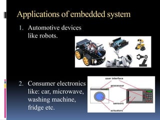 Embedded system basics | PPTX