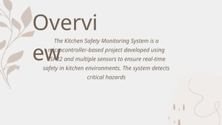 Embedded System KITCHEN SAFETY SYSTEM.pptx