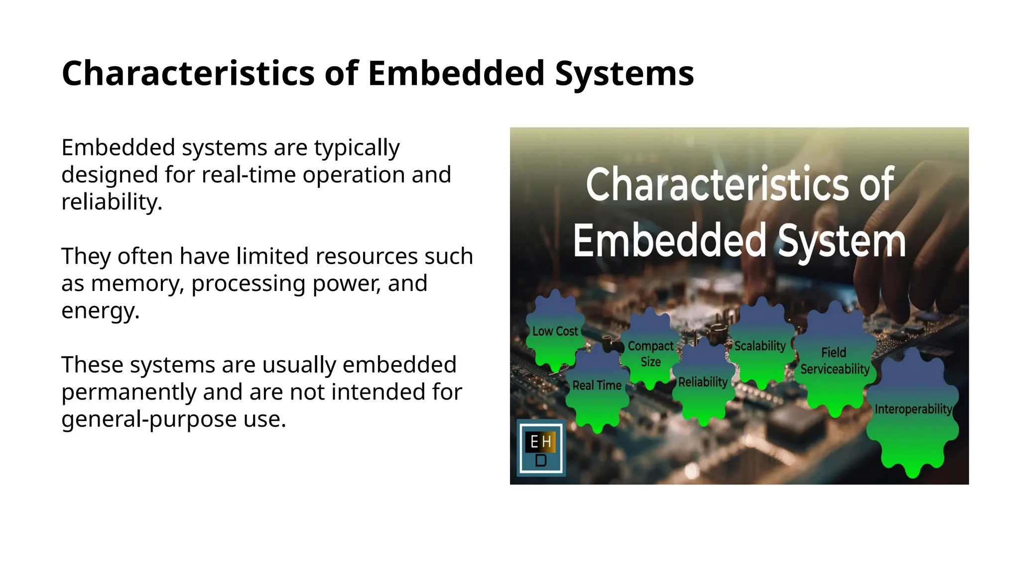 Embedded System about its Application and examples | PPTX