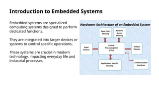 Embedded System about its Application and examples | PPTX