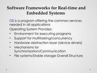 Embedded system-3 is a note given to fourth year students at Gambella university. | PPT