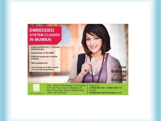 Embeddedsystem-classes-in-mumbai | PPTX | Operating Systems | Computer Software and Applications