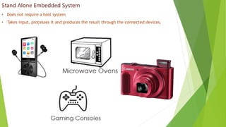 Embedded system introduction | PPTX | Operating Systems | Computer ...