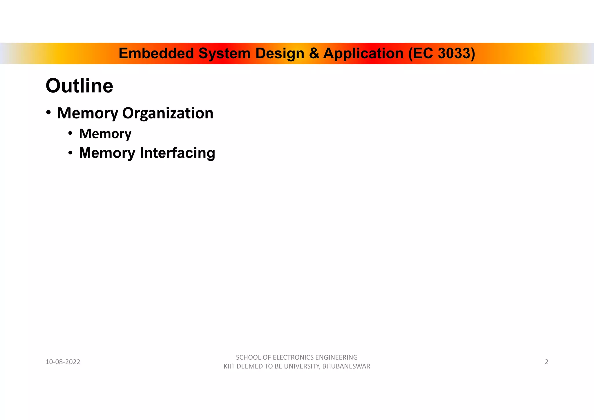 embedded system-Memory_Organization_final.pdf | Operating Systems ...