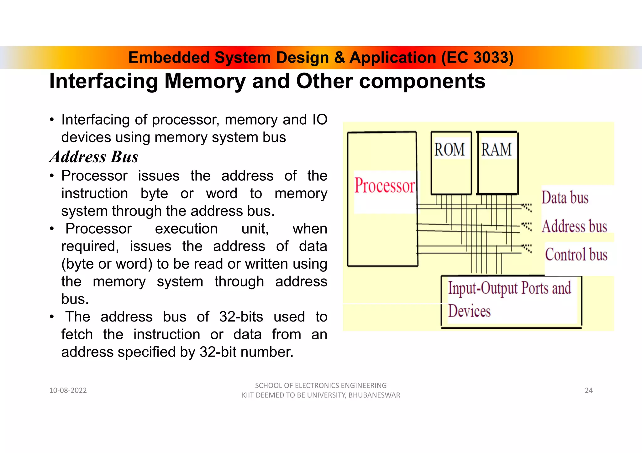 embedded system-Memory_Organization_final.pdf | Operating Systems | Computer Software and ...