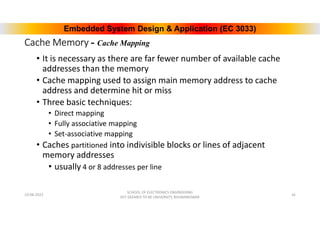 embedded system-Memory_Organization_final.pdf | Operating Systems | Computer Software and ...