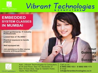 Embedded system classes in mumbai | PPT