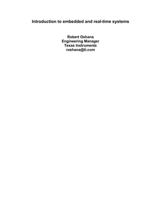 embedded system components and applications notes1.pdf
