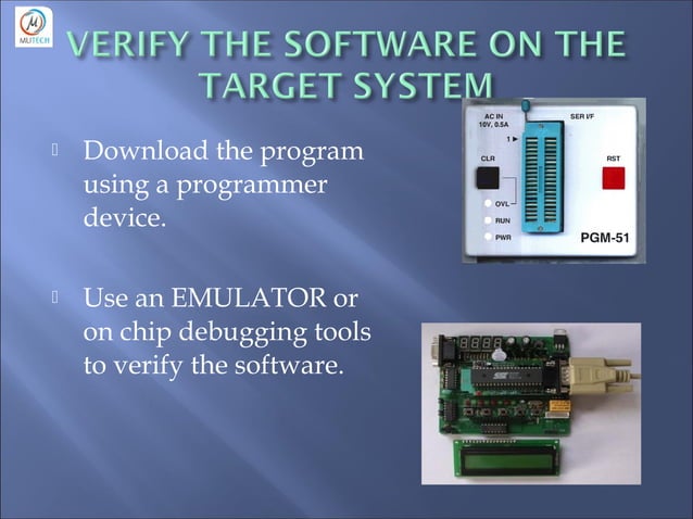 Embedded System Design Process Ppt