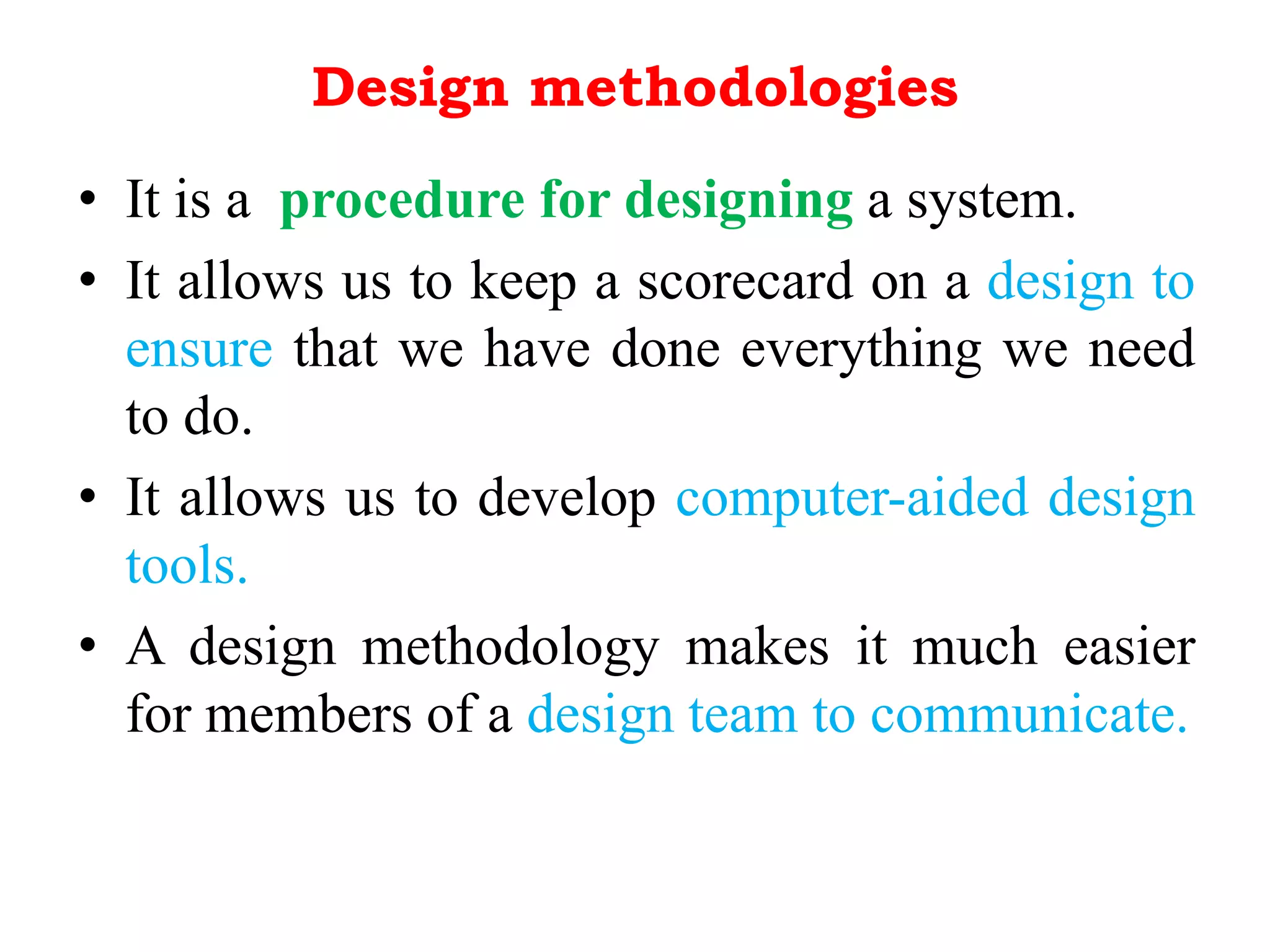 Embedded system design process | PPTX