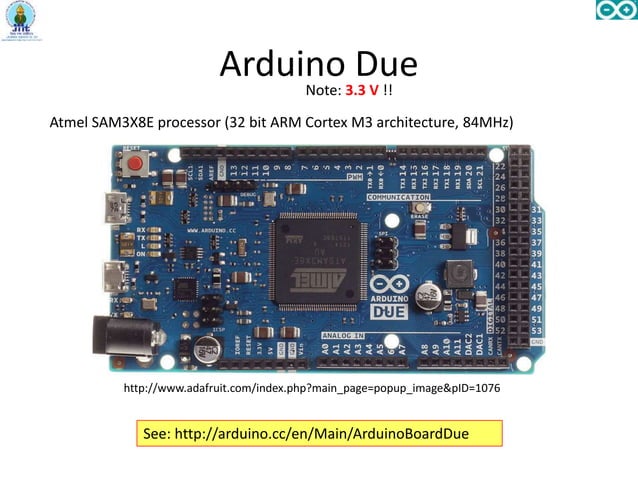 Embedded system design using arduino | PPTX