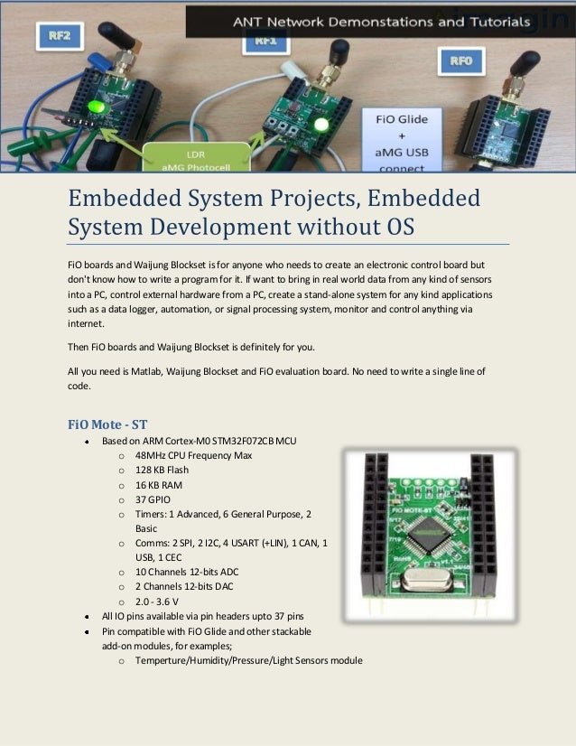 Embedded System Development Tools