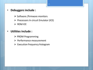 Embedded system hardware architecture ii | PPT