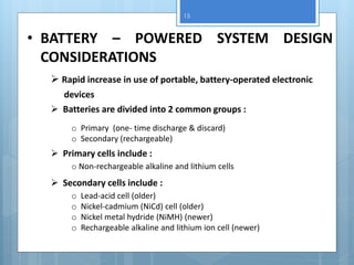 Embedded system hardware architecture ii | PPT