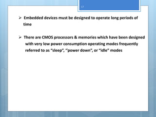 Embedded system hardware architecture ii | PPT