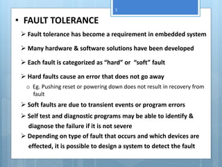 Embedded system hardware architecture ii | PPT