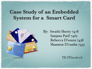 Embedded system in Smart Cards | PDF