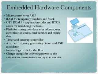 Embedded system in Smart Cards | PDF