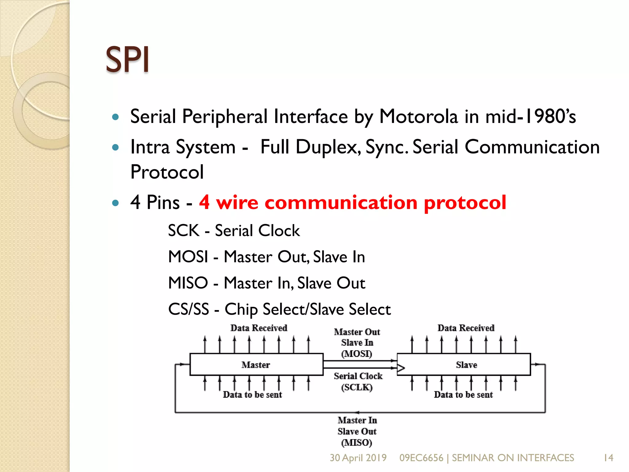 I2C-SPI-UART Basics || Embedded System || Hariharan K | PDF