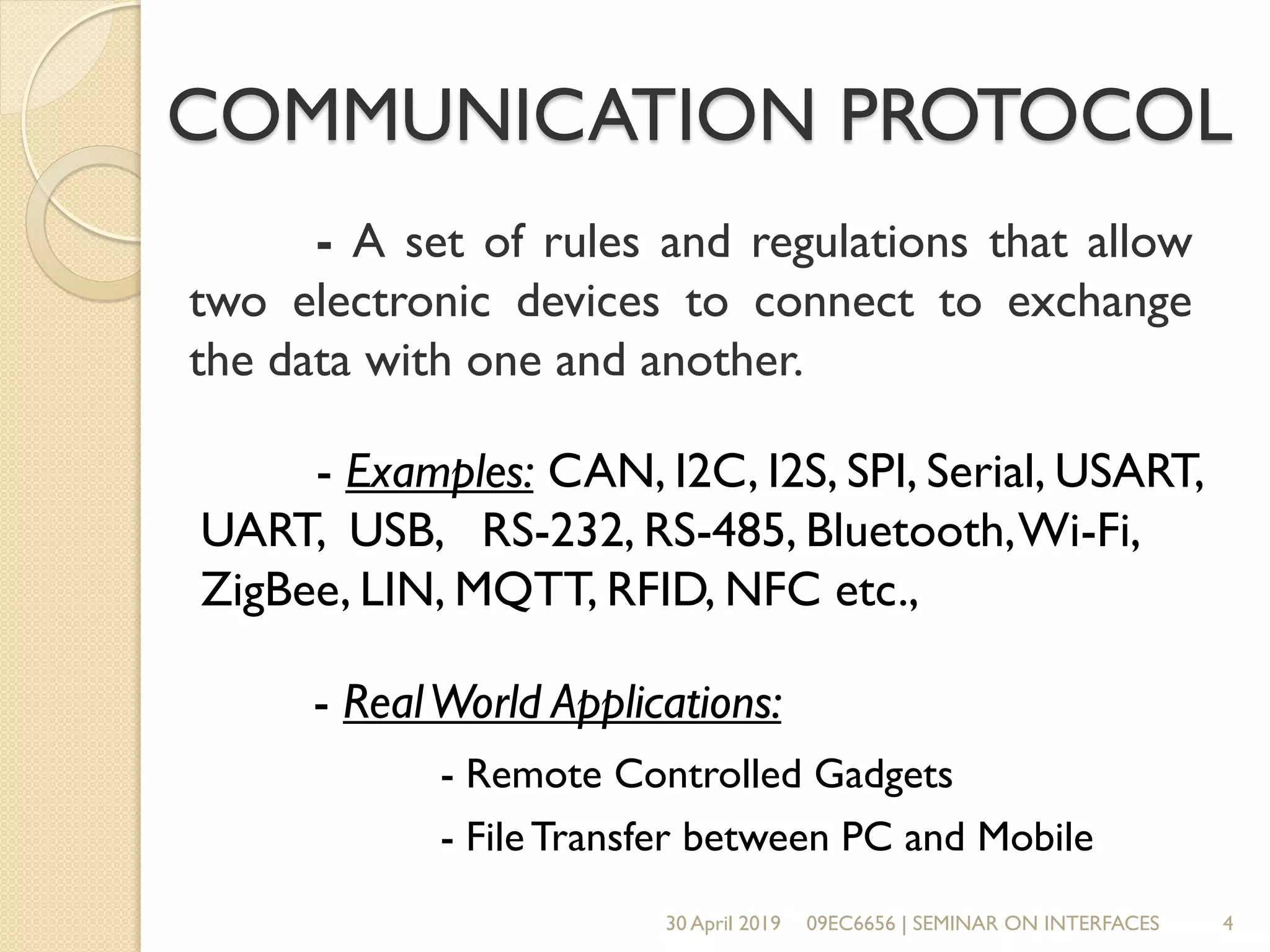 I2C-SPI-UART Basics || Embedded System || Hariharan K | PDF