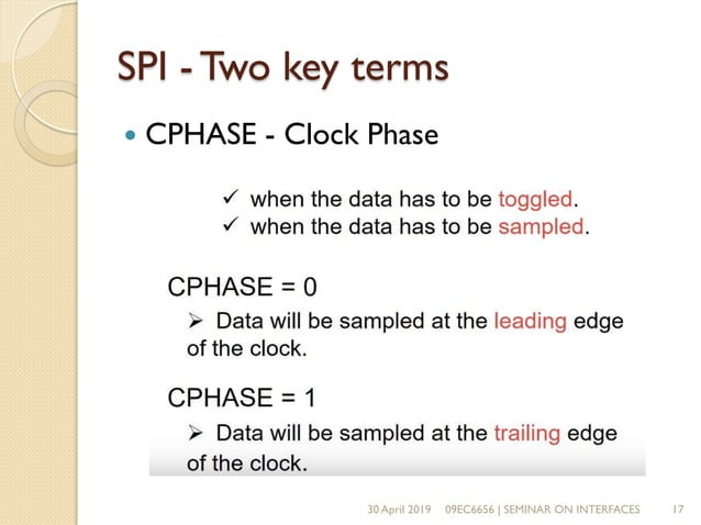 I2C-SPI-UART Basics || Embedded System || Hariharan K | PDF