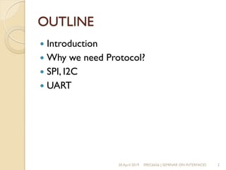 I2C-SPI-UART Basics || Embedded System || Hariharan K | PDF