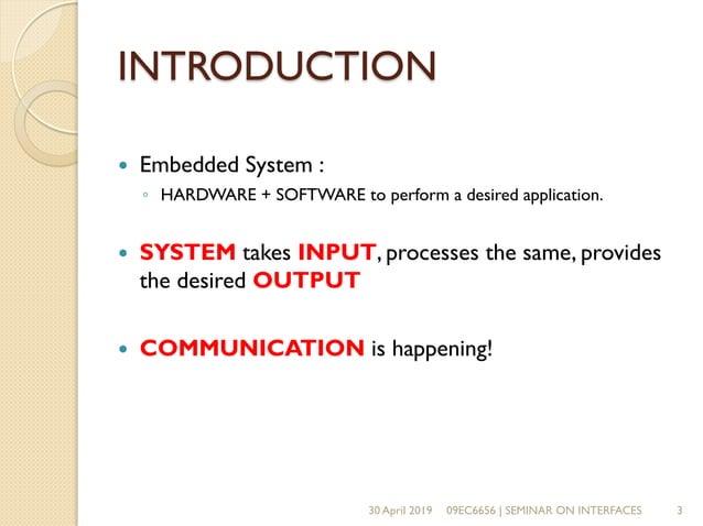 I2C-SPI-UART Basics || Embedded System || Hariharan K | PDF