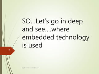 Embedded systems introduction | PPT