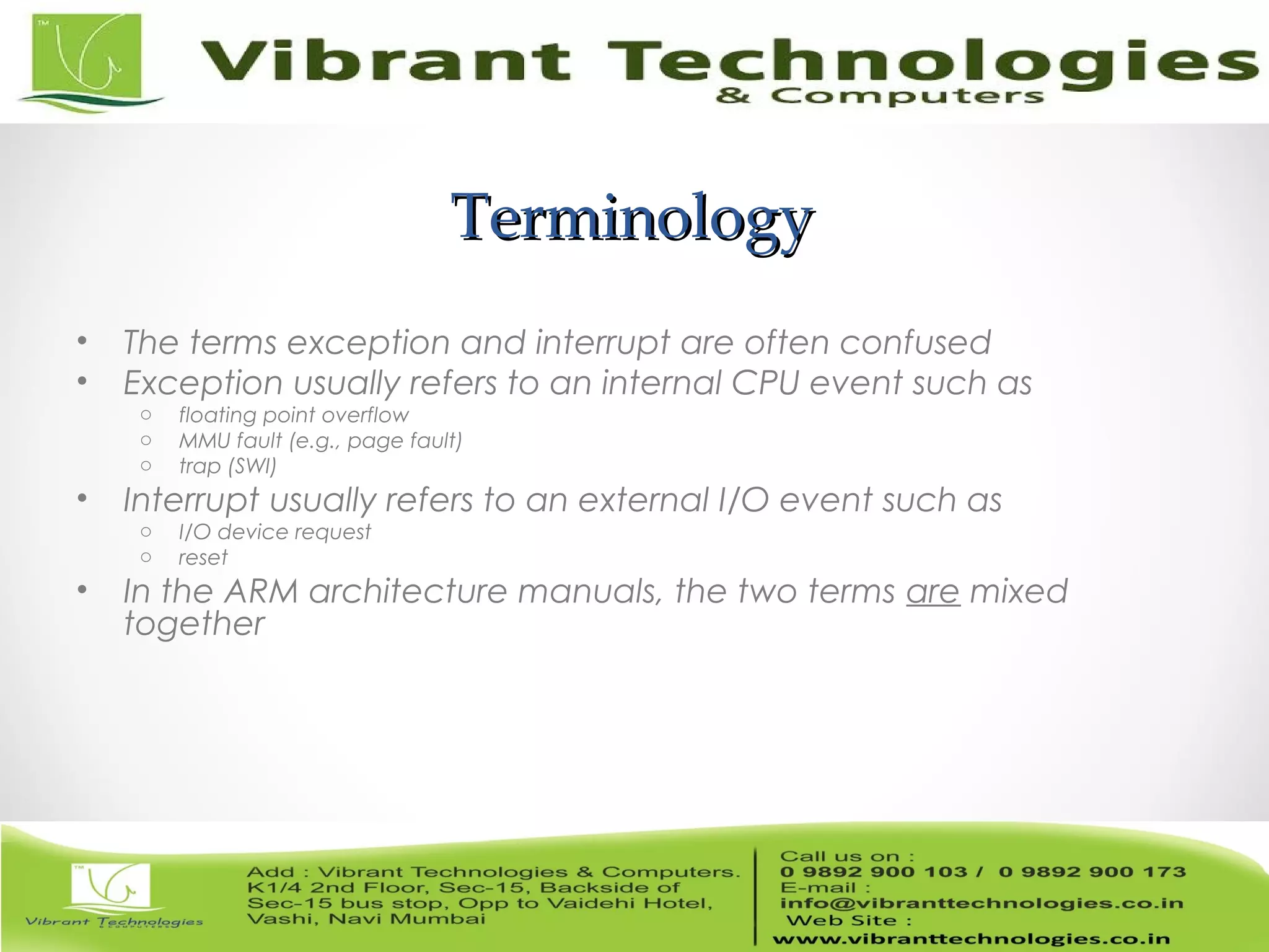 Embedded system - introduction to arm7 | PPT | Operating Systems | Computer Software and ...