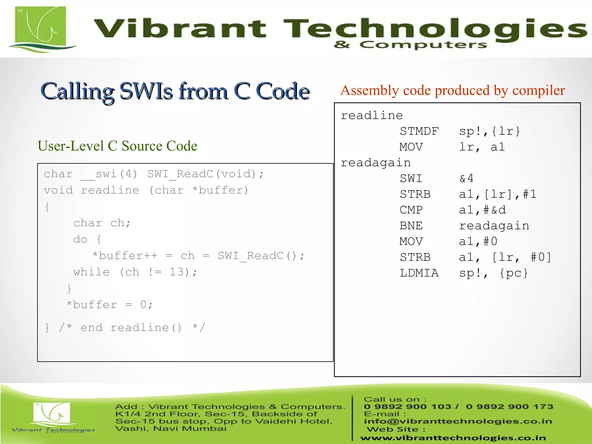 Embedded system - introduction to arm7 | PPT | Operating Systems | Computer Software and ...
