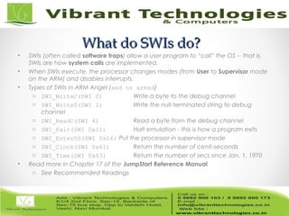 Embedded system - introduction to arm7 | PPT | Operating Systems ...