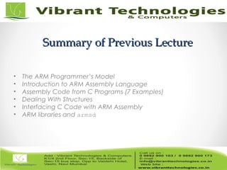 Embedded system - introduction to arm7 | PPT | Operating Systems | Computer Software and ...