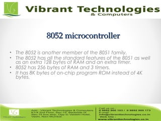 Embedded system - Introduction to micro-controller 8051 | PPT