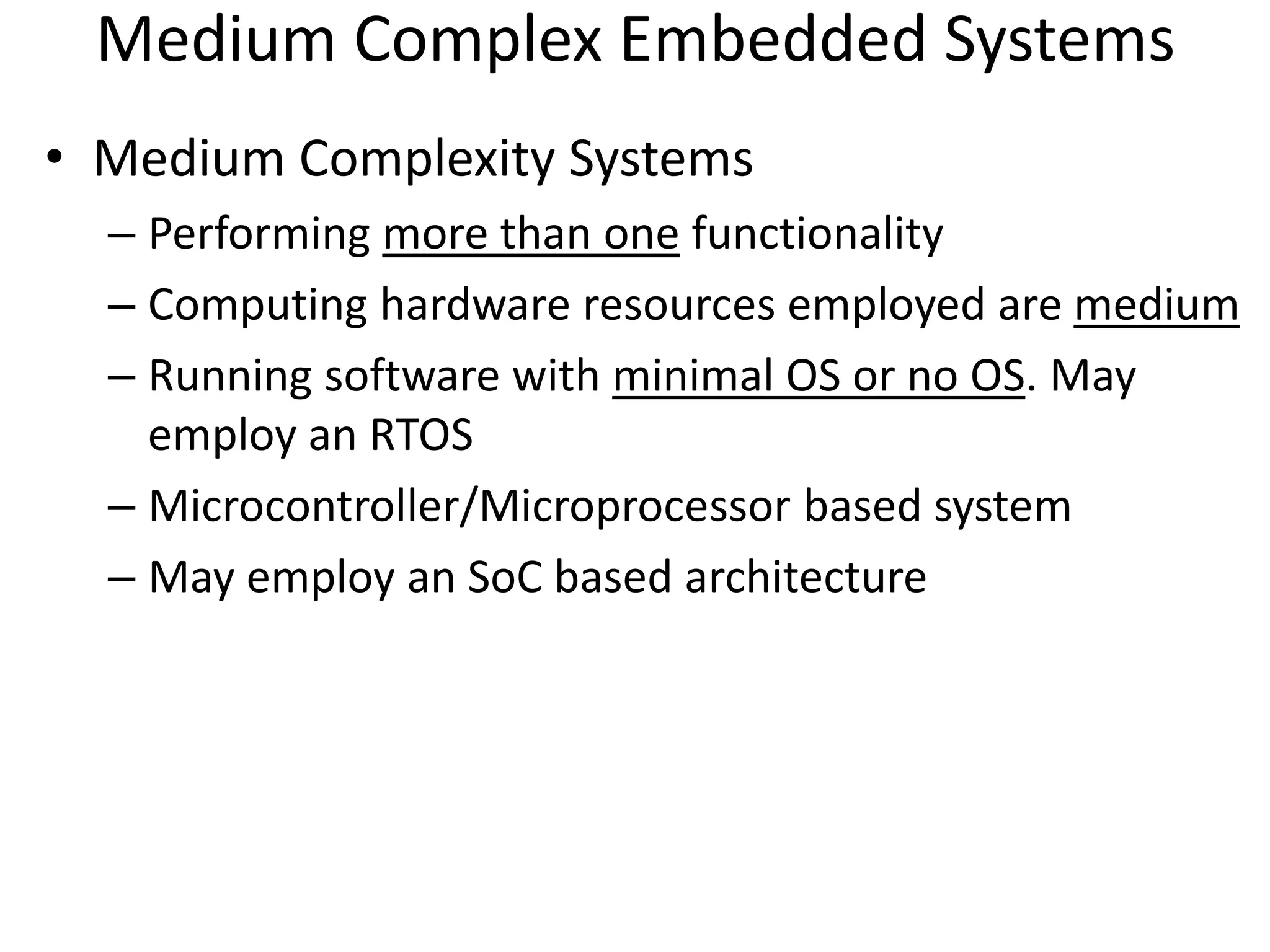 Embedded Systems Overview | PPTX