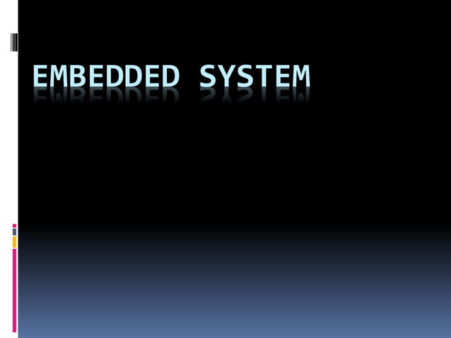 Embedded system | PPT