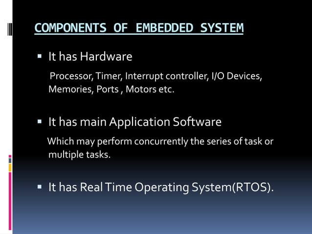 Embedded system | PPT