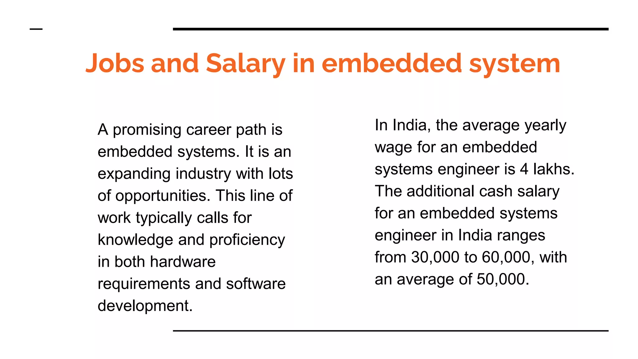 Embedded Systems Programming | PPT