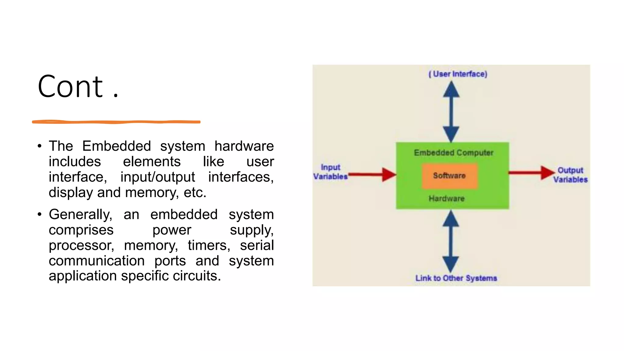 Introduction To Embedded System Presentation Pptx Computing Technology And Computing