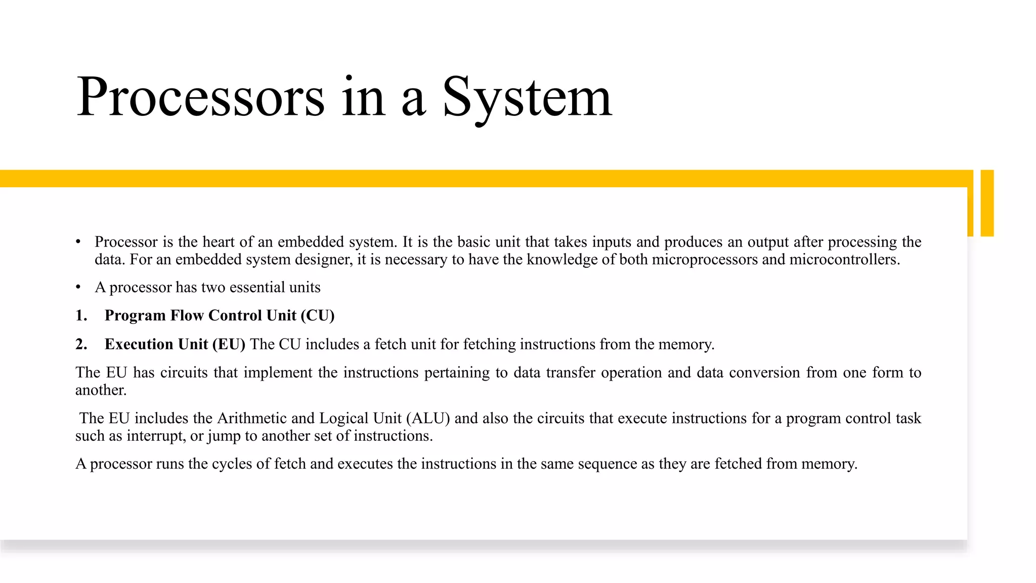 Introduction To Embedded System Presentation Pptx Computing Technology And Computing