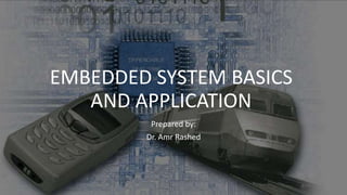introduction to embedded system presentation | PPTX