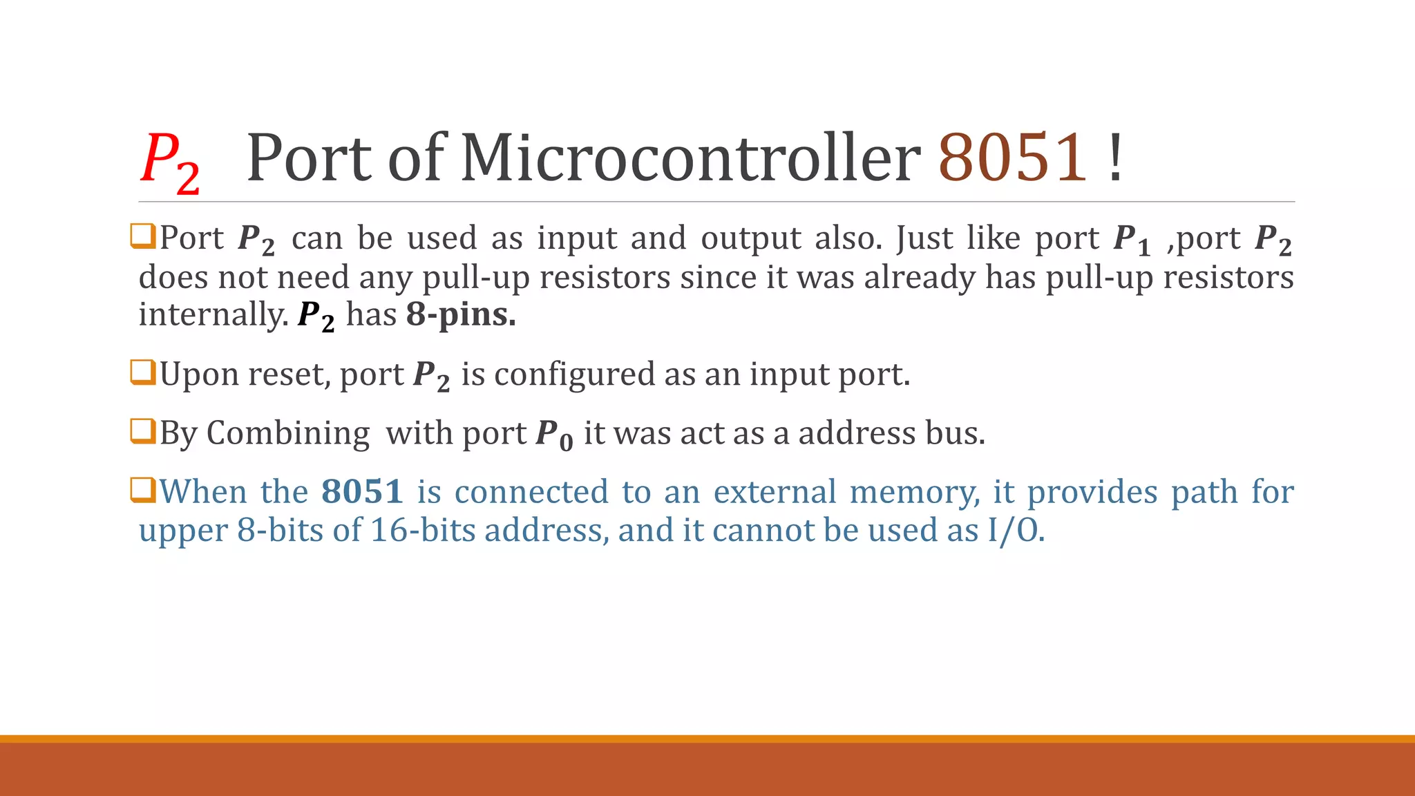 Embedded System Microcontroller 8051 | PPT Embedded System Microcontroller 8051 | PPT