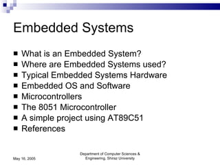Embedded systems | PPT | Operating Systems | Computer Software and ...